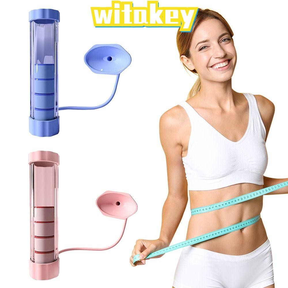 WITAKEY ดัมเบลสำหรับฝึกกระบังลมและปอด, เครื่องมือพัฒนาความแข็งแรงของกล้ามเนื้อท้องและปอด ...