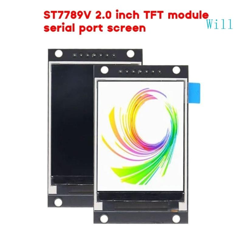 จะ 2 0 นิ้ว TFT หน้าจอ LCD Shield โมดูลจอแสดงผล 320x240 SPI Serial IC ...
