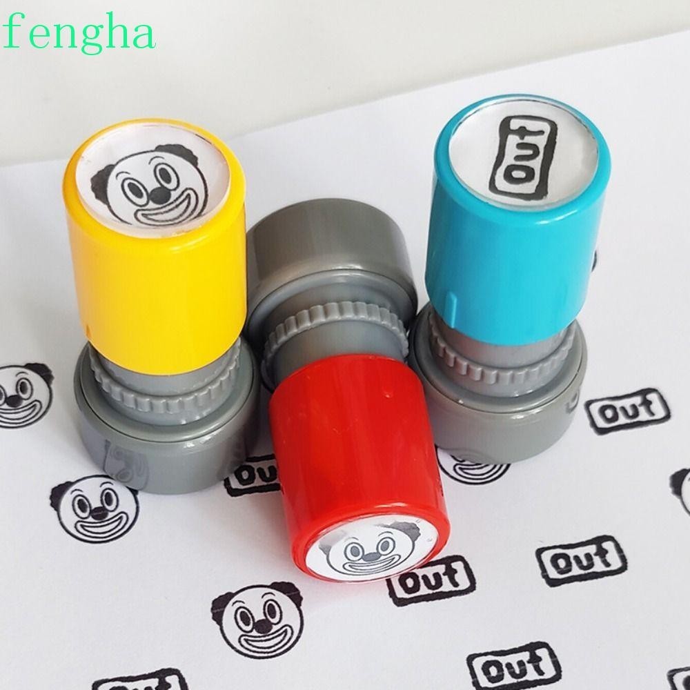 Fengha Running Man Out Seal Stamp, แกะสลัก Self-Inking Joker Seal แสตมป์, Creative Prank Trick ...