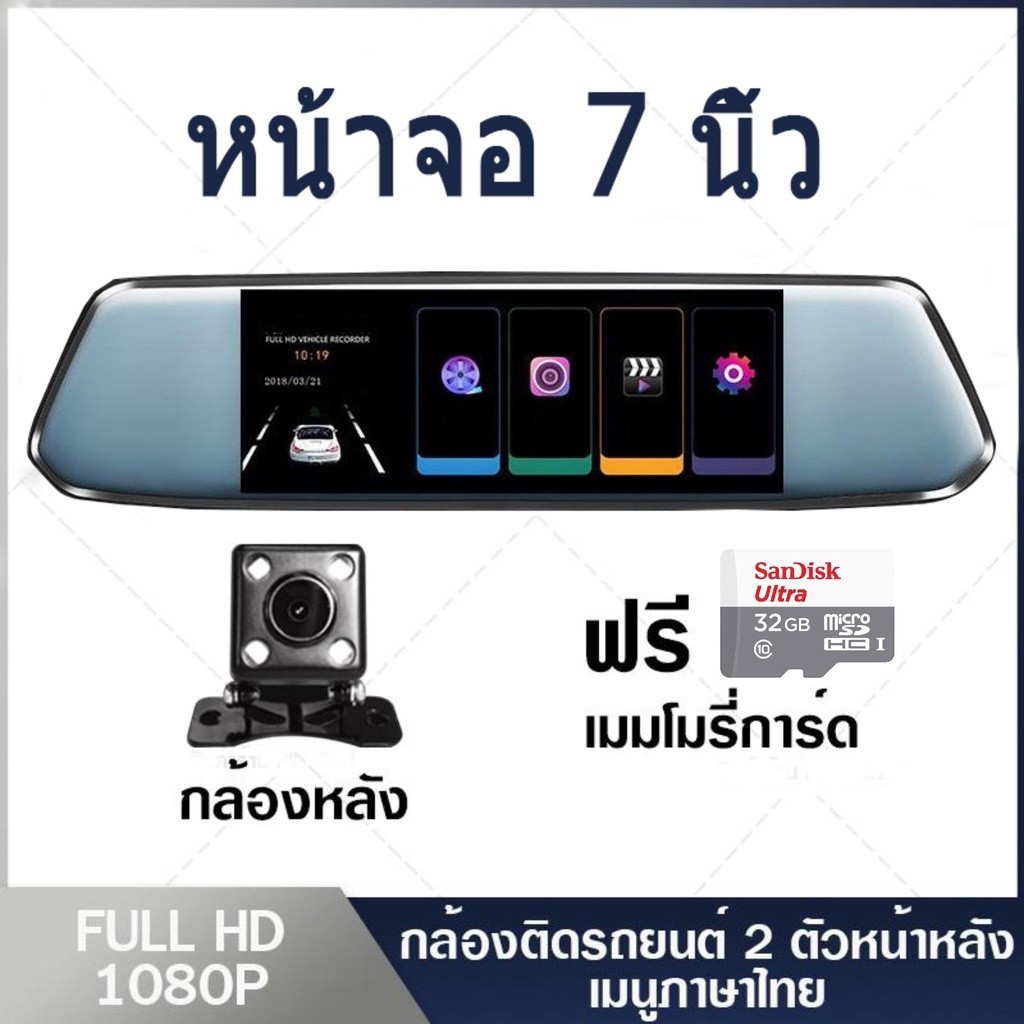 เครื่องบันทึกการขับขี่ 【พร้อมส่ง】NUOMi T3000 SUPER HD 1296p Car ...