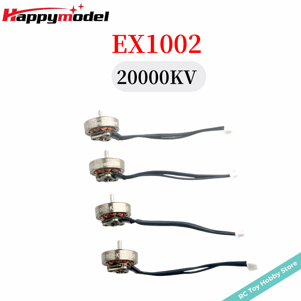 Happymodel EX1002 20000KV 1S มอเตอร์ไร้แปรง 1.5 มม.เพลาสําหรับ Mobula7 /Moblite7 HDZERO 1S Whoop ...