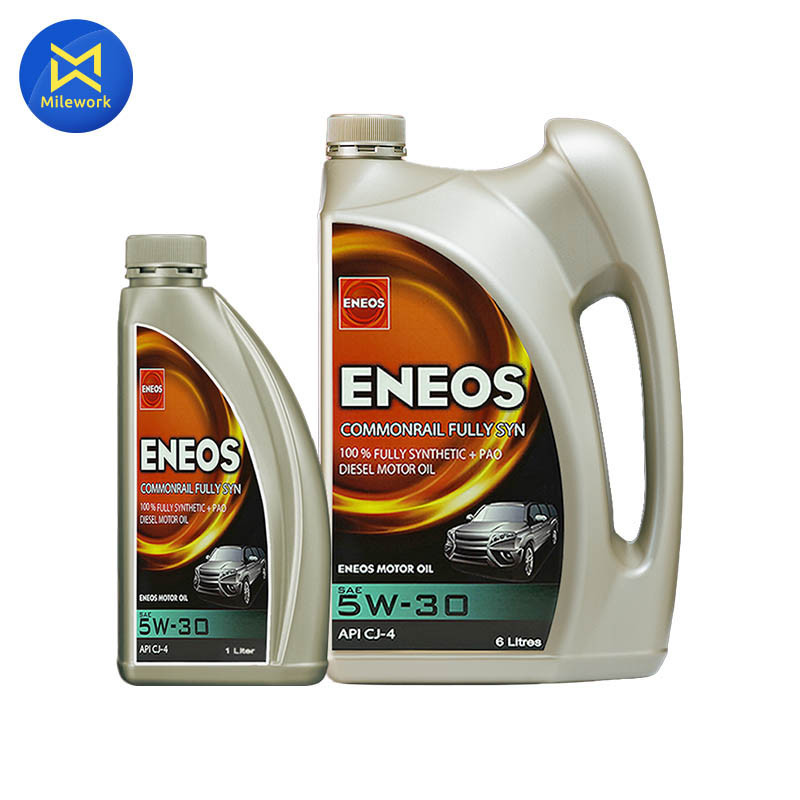 น้ำมันเครื่อง ENEOS COMMONRAIL FULLY SYN CJ4(5W30)6L แถม1L+POLO(40001372) | Shopee Thailand