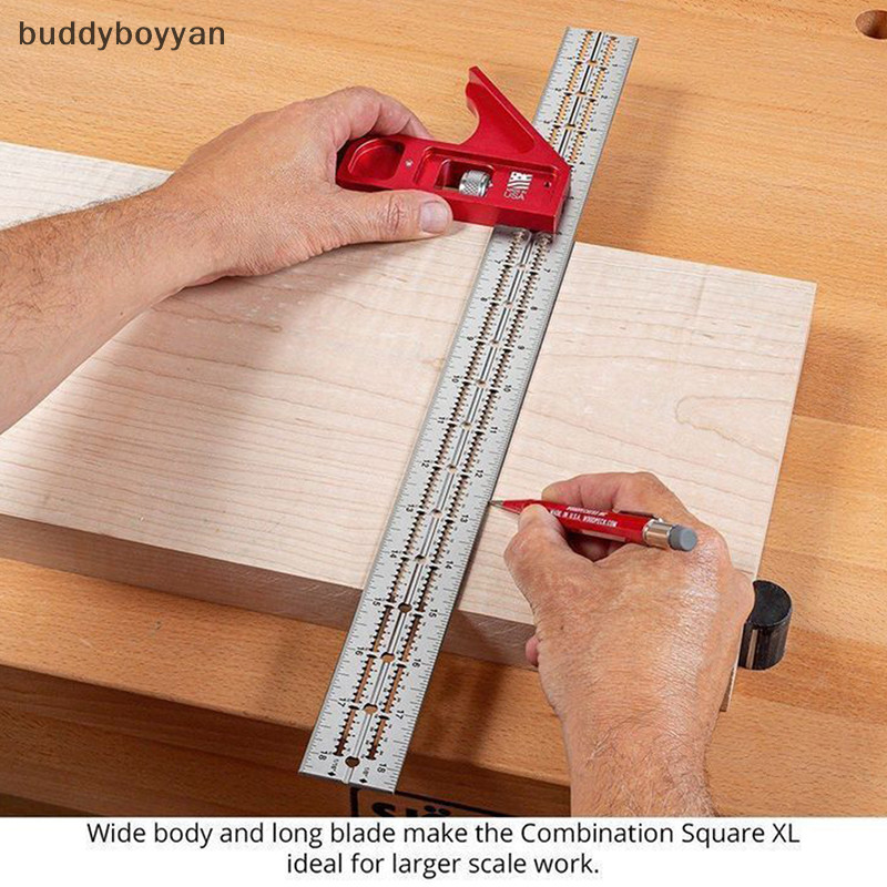 Bbth Scalable ไม้บรรทัดเครื่องมือ T-type Hole ไม้บรรทัด Scribing ...