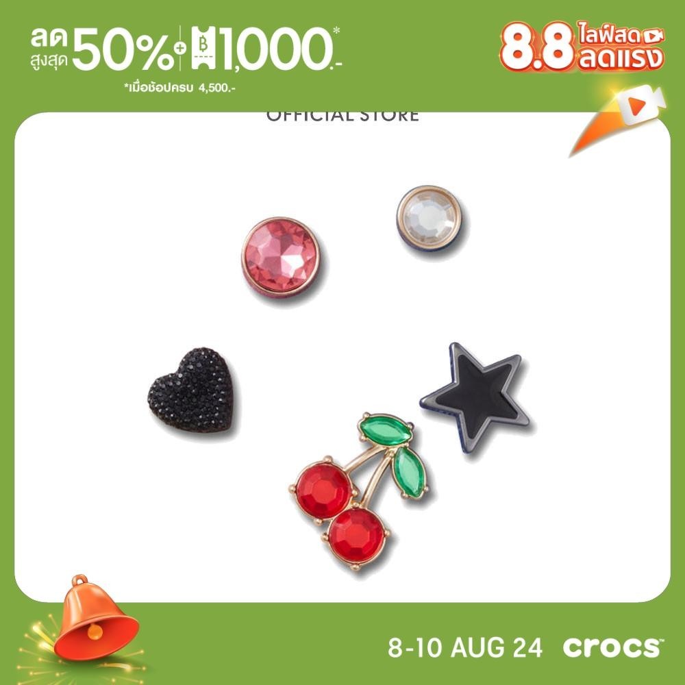 CROCS ตัวติดรองเท้า JIBBITZ™ ELEVATED SHOELERY 5 PACK รุ่น 10013680 ...