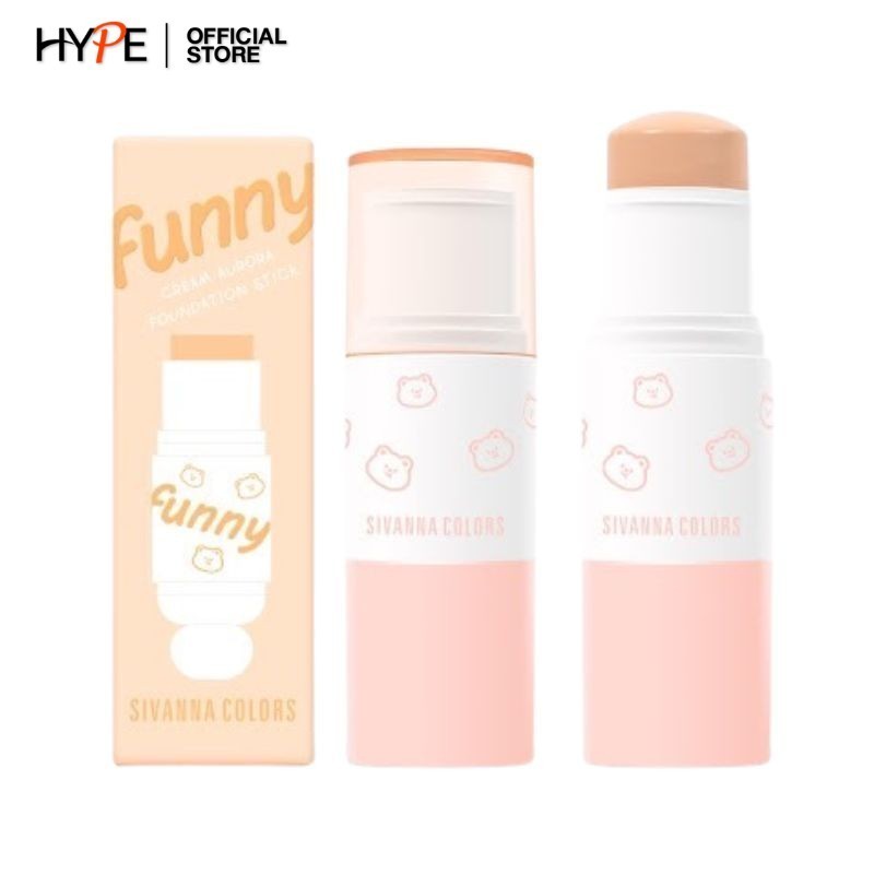 Sivanna Colors รองพื้น แบบแท่ง ครีม ออโรร่า ฟาวเดชั่น สติ๊ก Cream ...