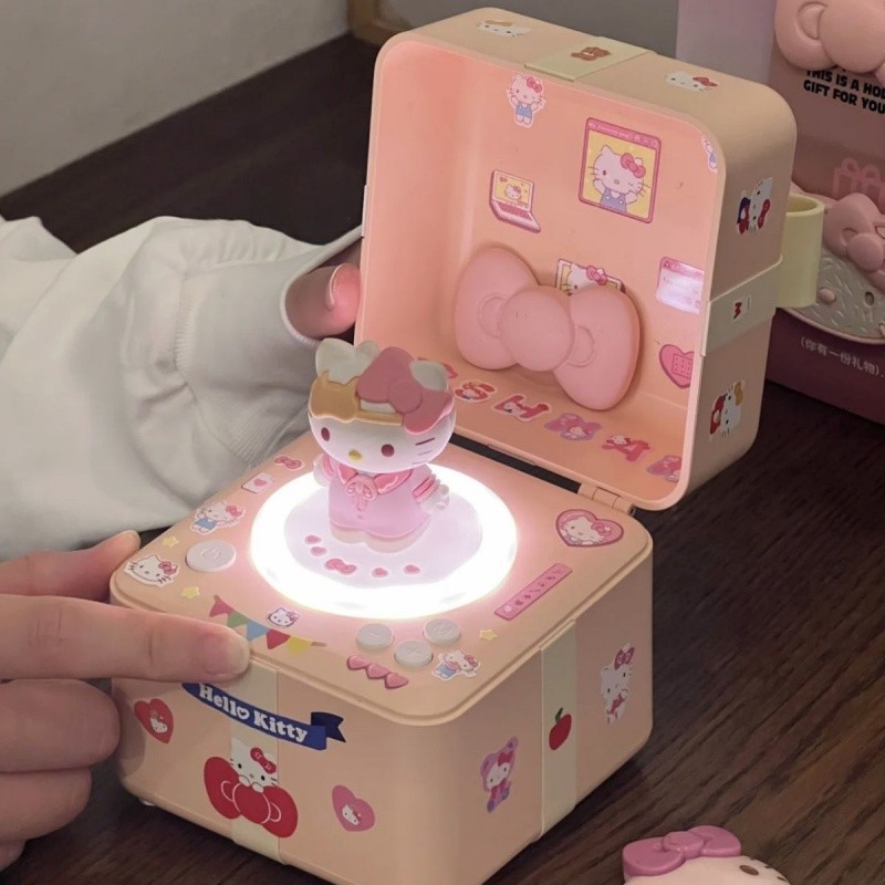 [Haroro] Sanrio Audio Hellokitty Jukebox ลําโพงบลูทูธขนาดเล็กใหม่น่ารัก ...