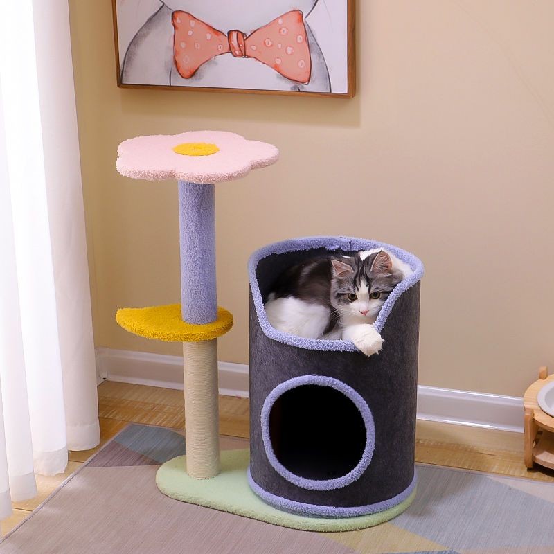 One Cat Shelf Small Apartment Cat ของเล่นแมว | Shopee Thailand