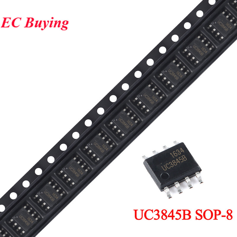 10 ชิ้น/5 ชิ้น UC3845B SOP-8 UC3845 3845B SOP8 PWM Controller Offline ...