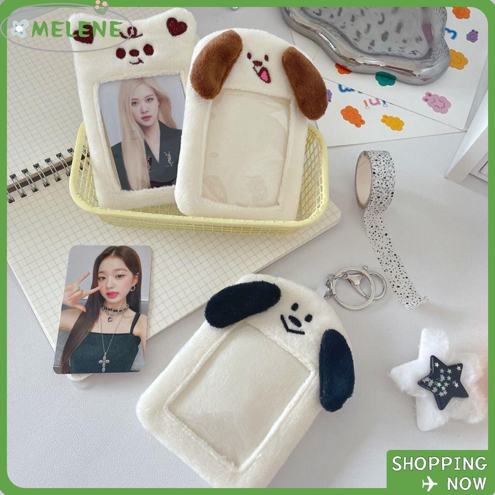 Melene Photocard , ที่ใส่การ์ดตุ๊กตาแบบพกพามัลติฟังก์ชั่น, สุนัขการ์ตูน ...