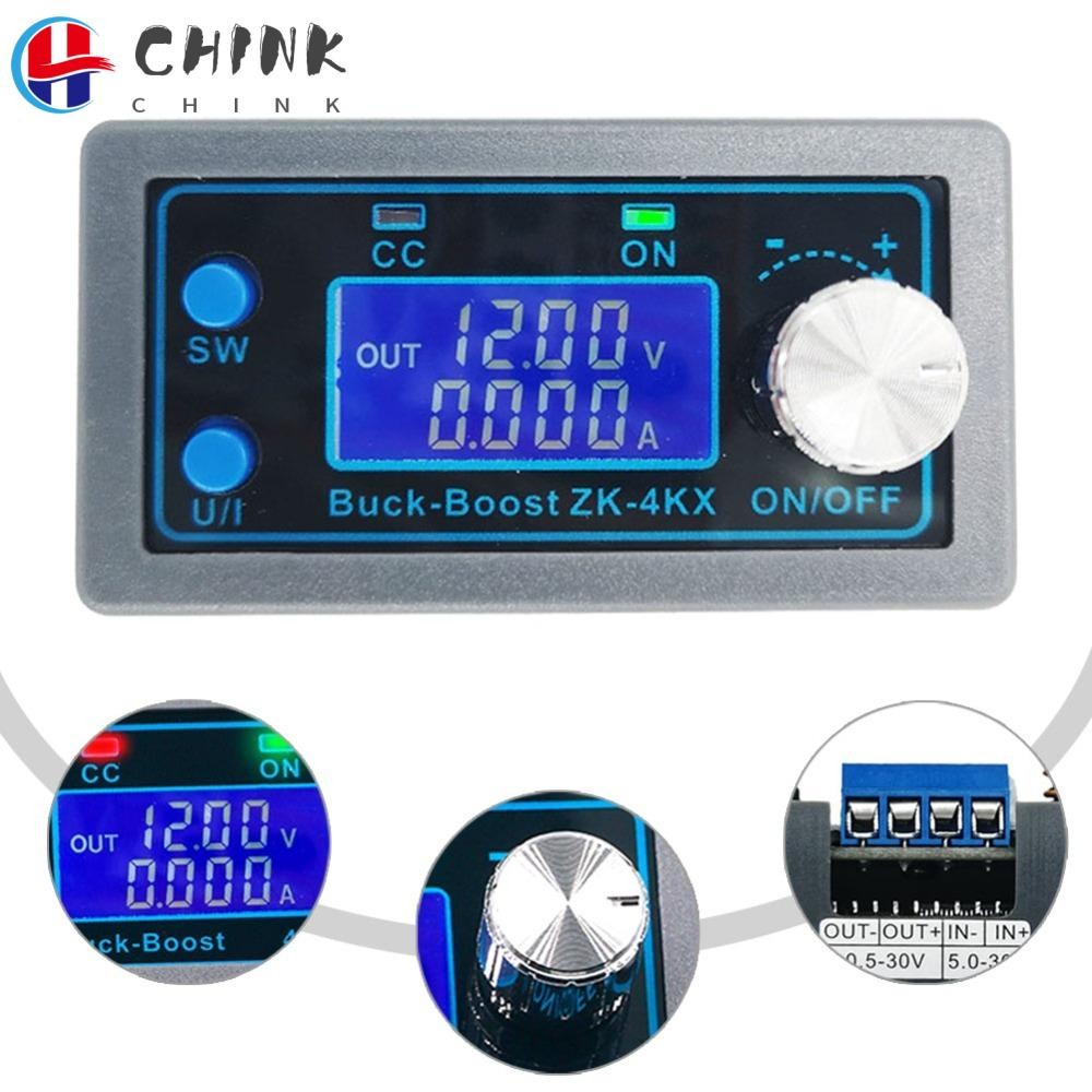 Chink CNC Buck-boost แหล่งจ่ายไฟ 0.5-30V 4A CC CV Regulator แหล่งจ่ายไฟ ...