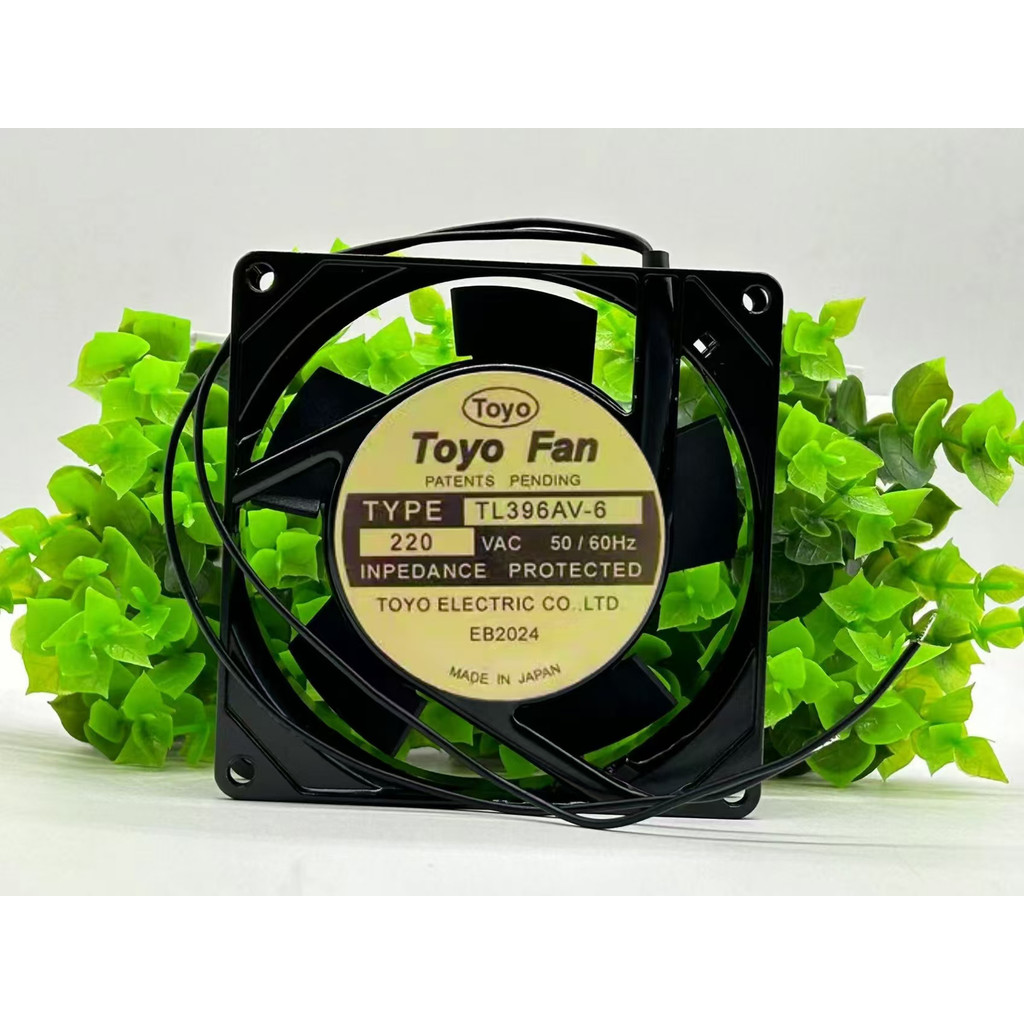 Toyo Fan TL396AV-6 9 ซม. 220V Axial Fan พัดลมระบายความร้อน 90 x 90 x 25 ...