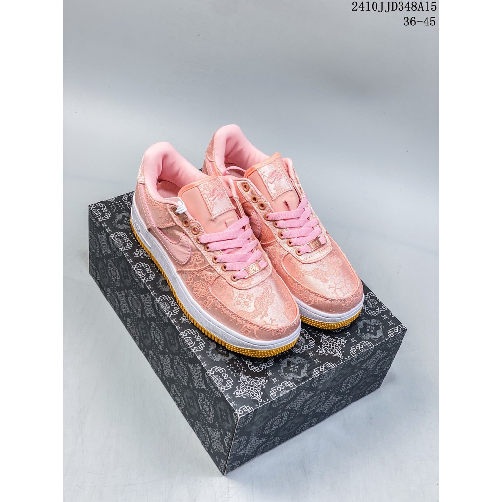 Clot x Nike air Force 1 Premium AF1 Silk Original Silk Positive ...