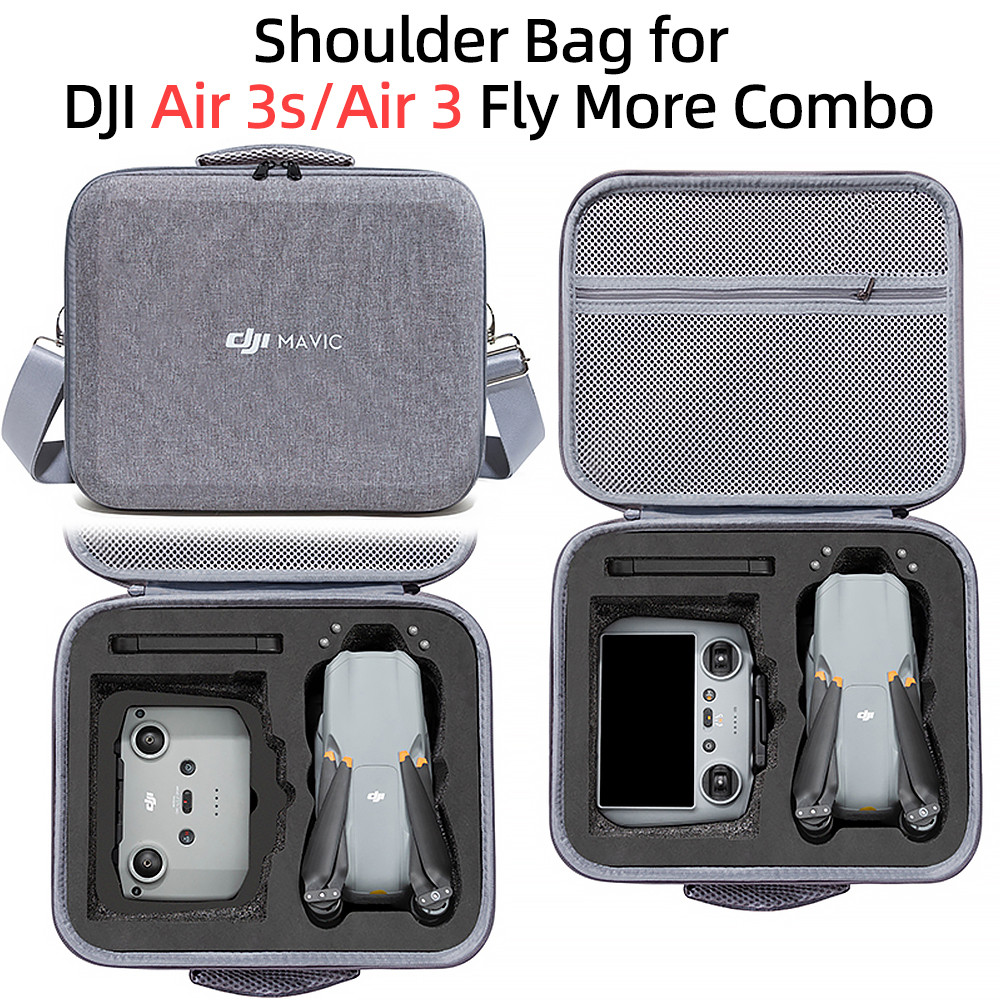 สําหรับ DJI Air3S/AIR3 All-in-One Pack, เข้ากันได้กับที่เก็บรีโมทคอนโทรล RCN3/RC2, กระเป๋าสะพาย ...