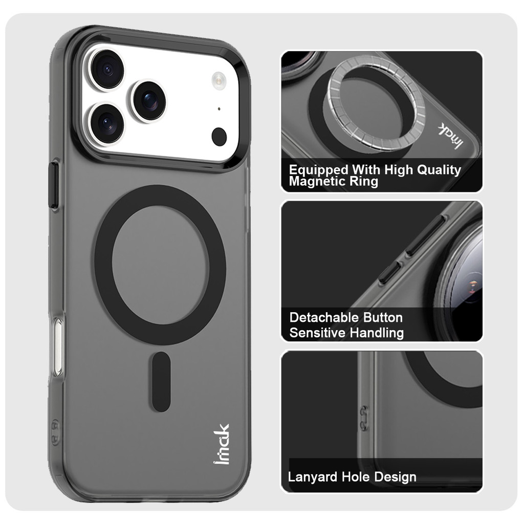 Original Imak Fashion Candy Color Case for iPhone 17 Pro Max Magnetic ...