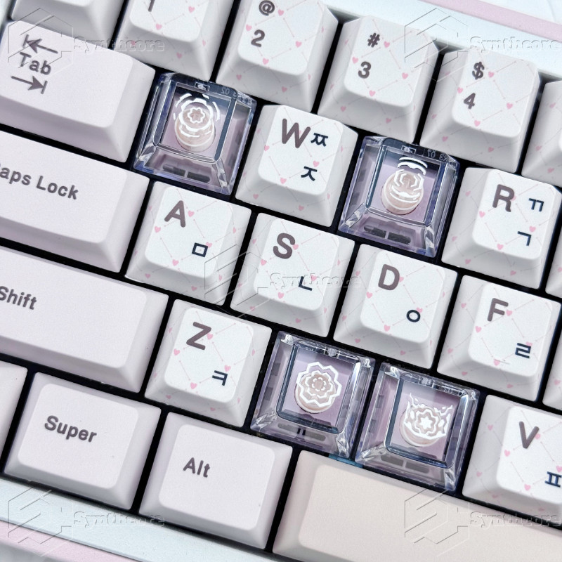 Valorant Fearless Covenant Cherry Profile Keycaps 4-Key DIY keycaps ...