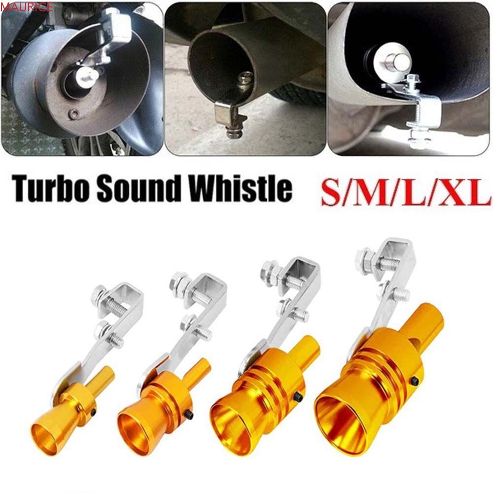 MAURICE รถ Blow Off Turbo Whistle Universal S/M/L/XL Roar Maker ...
