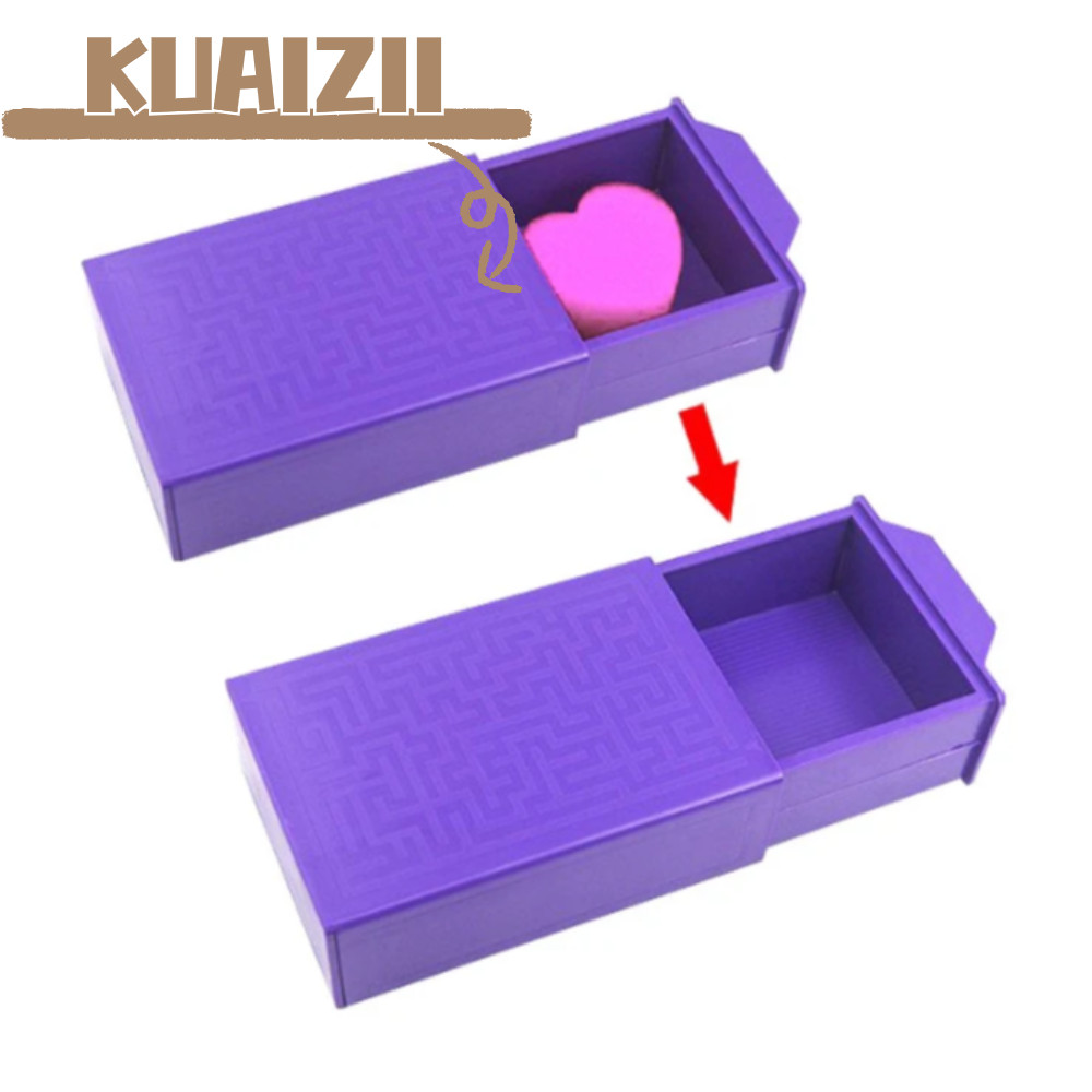 KUAIZII Magic Disappearing Box,พลาสติก Trick Performance Magic Box,ตลก ...
