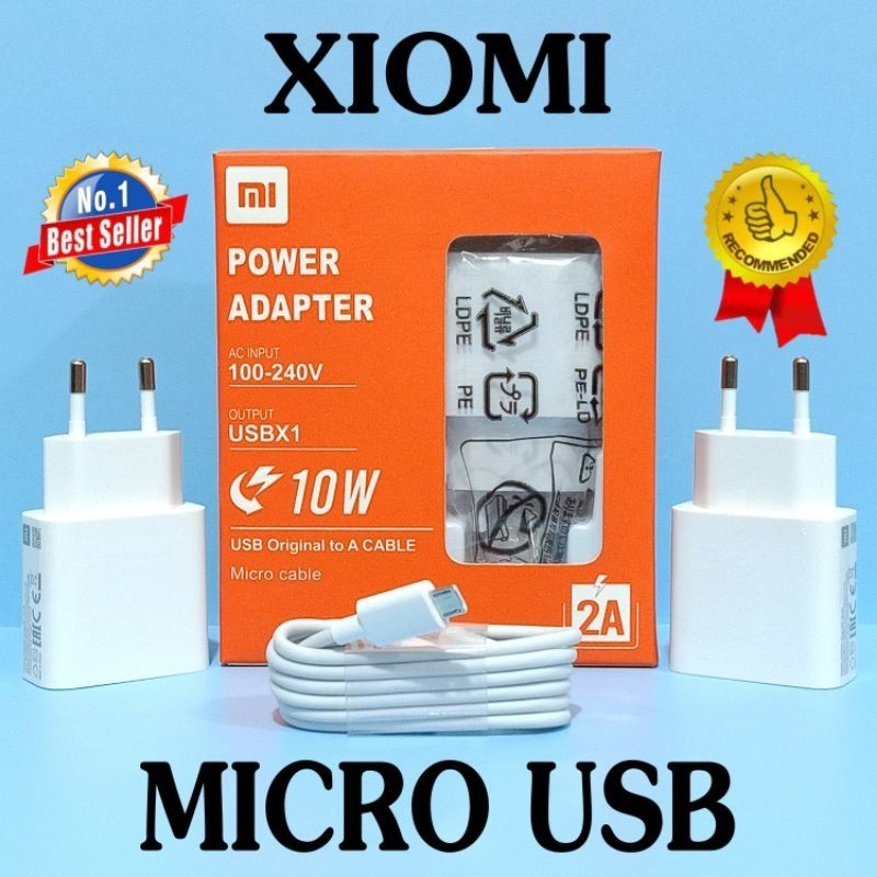 เครื่องชาร์จ Casan Cas Xiaomi Redmi Note 1 2 3 PRO 4 4X 5A PRIME 5V 2A ...