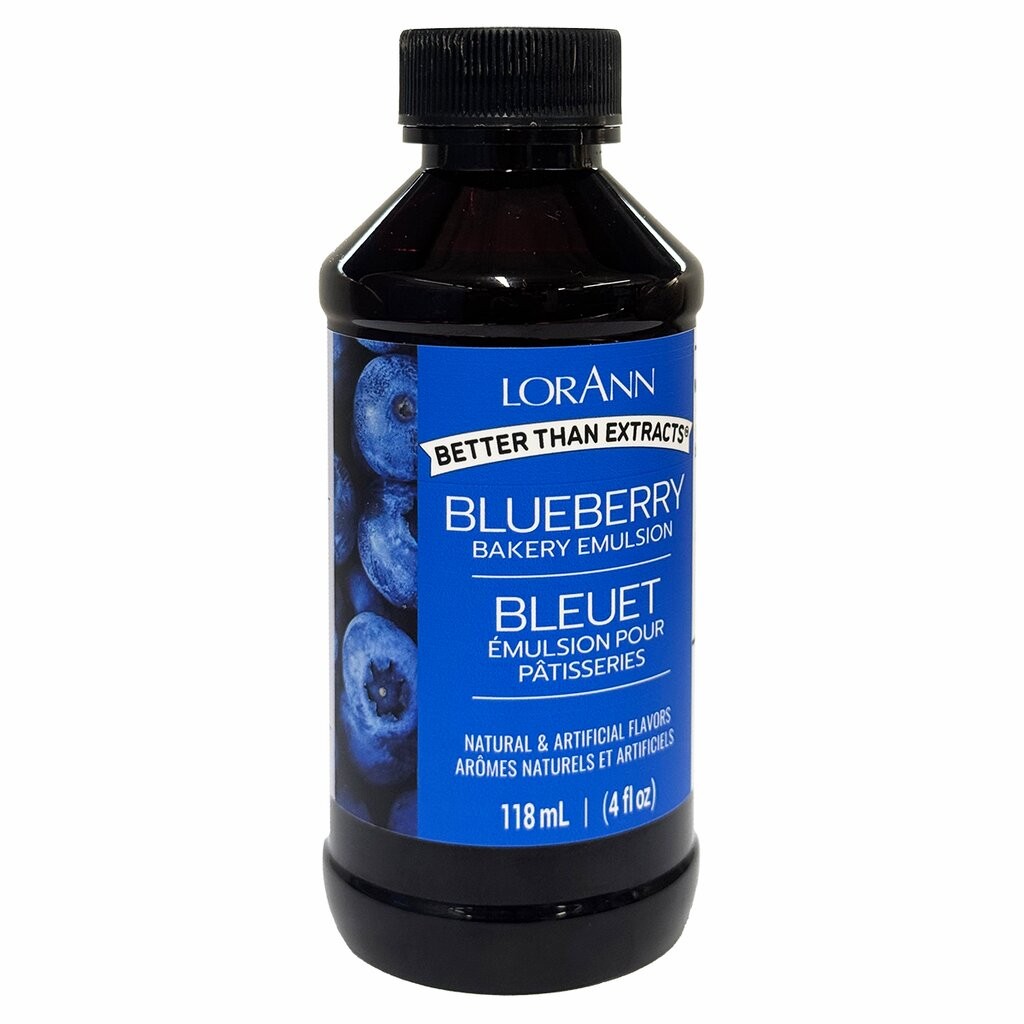LORANN Blueberry Emulsion 4 Oz.กลิ่นบลูเบอรี่ (118 ml) (06-8504-03 ...