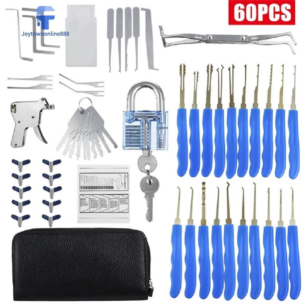 ปลดล็อคเครื่องมือช่างกุญแจ Practice Lock Pick Key Extractor Padlock ...