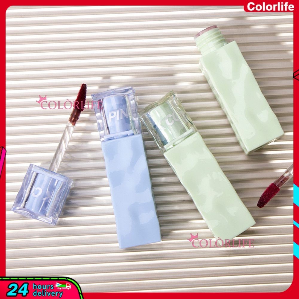 Pink COCO Mirror Lip Glaze ให้ความชุ่มชื้นยาวนานลิปกลอสลิปสติกนางฟ้า ...