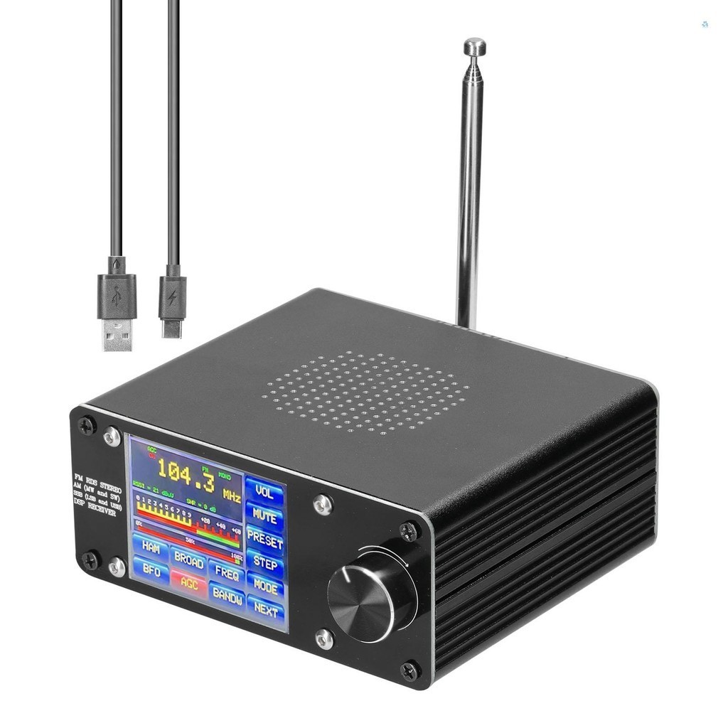 Ats-100 SI472/SI4735 Full Waveband ตัวรับสัญญาณวิทยุ FM SSB (LSB & USB ...