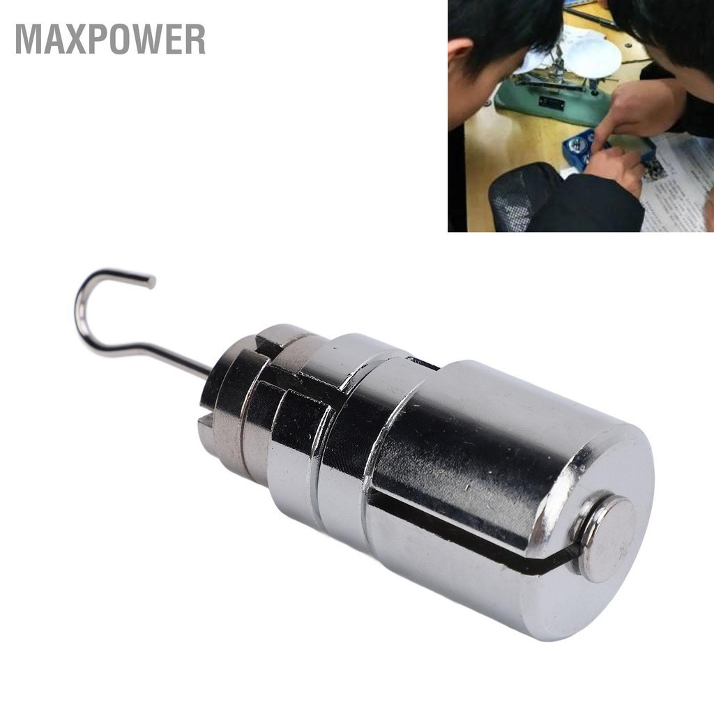 Maxpower Lab Slotted Mass ชุดเหล็กชุบโครเมี่ยมที่ถูกต้อง 200g 50g 20g ...