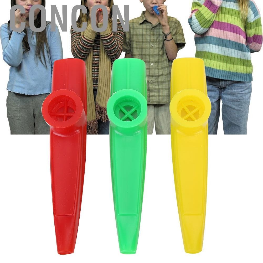 Concon MINI Kazoo พลาสติกแบบพกพา Ukulele Guitar Partner ง่ายต่อการเรียน ...