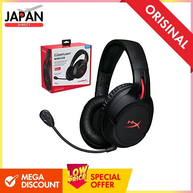 HyperX Cloud Flight Gaming Headset Wireless PS4 PS4 Pro 2 year warranty ...