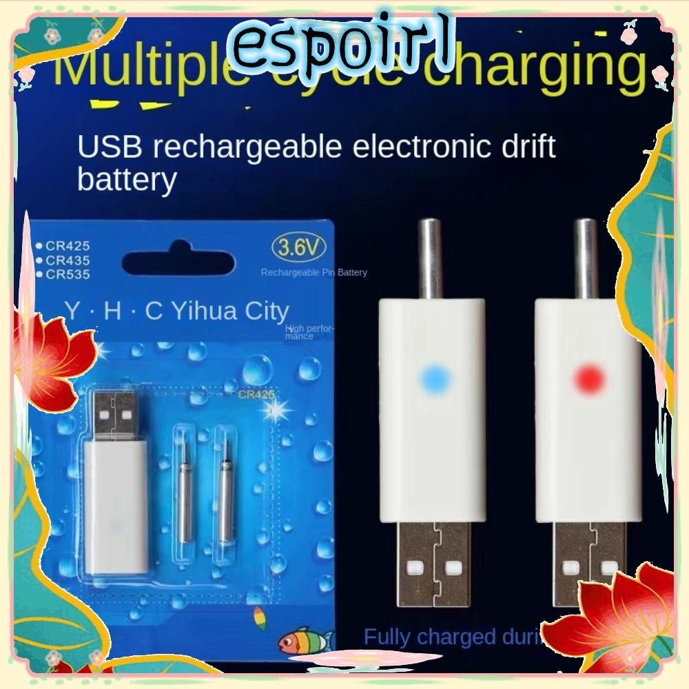 Espo แบตเตอรี่ลอยตกปลา, CR425 CR322 ทุ่นไฟฟ้า Tackle USB Charger, Hot Night อุปกรณ์ตกปลา Lake ...