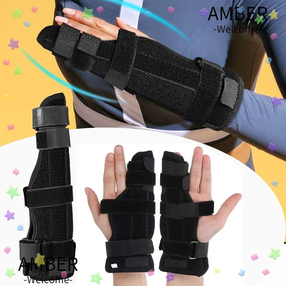 Amber Metacarpal Splint Brace,สนับสนุนทันทีRelie Finger Brace, Fracture ...