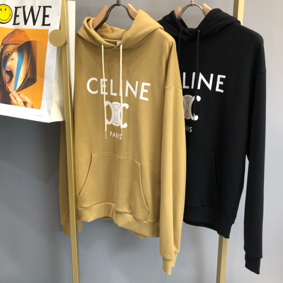 Celine2024เสื้อกันหนาวมีฮู้ดแขนยาวเสื้อผู้หญิงเสื้อโค้ท kbnm | Shopee ...