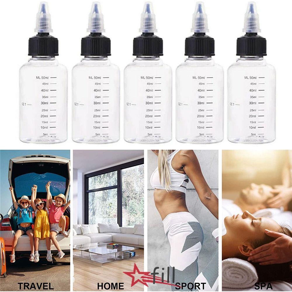 Fill 130ml-250ml ขวดหยดพลาสติกขนาดน้ําผลไม้ความจุของเหลว | Shopee Thailand