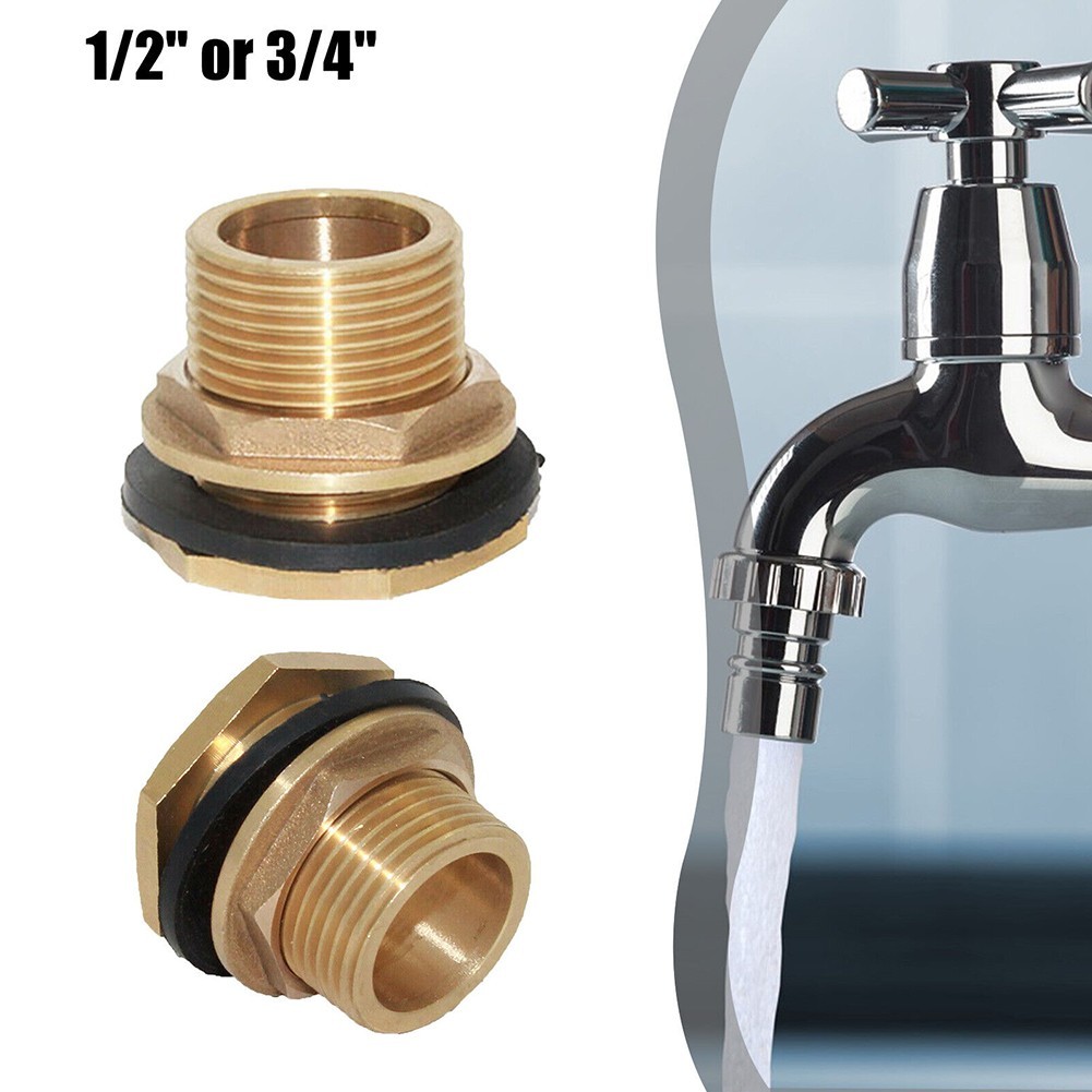 EAGLE-THWater Butt Water Tank Tap Buckets Connector Brass Bib Tap Click ...