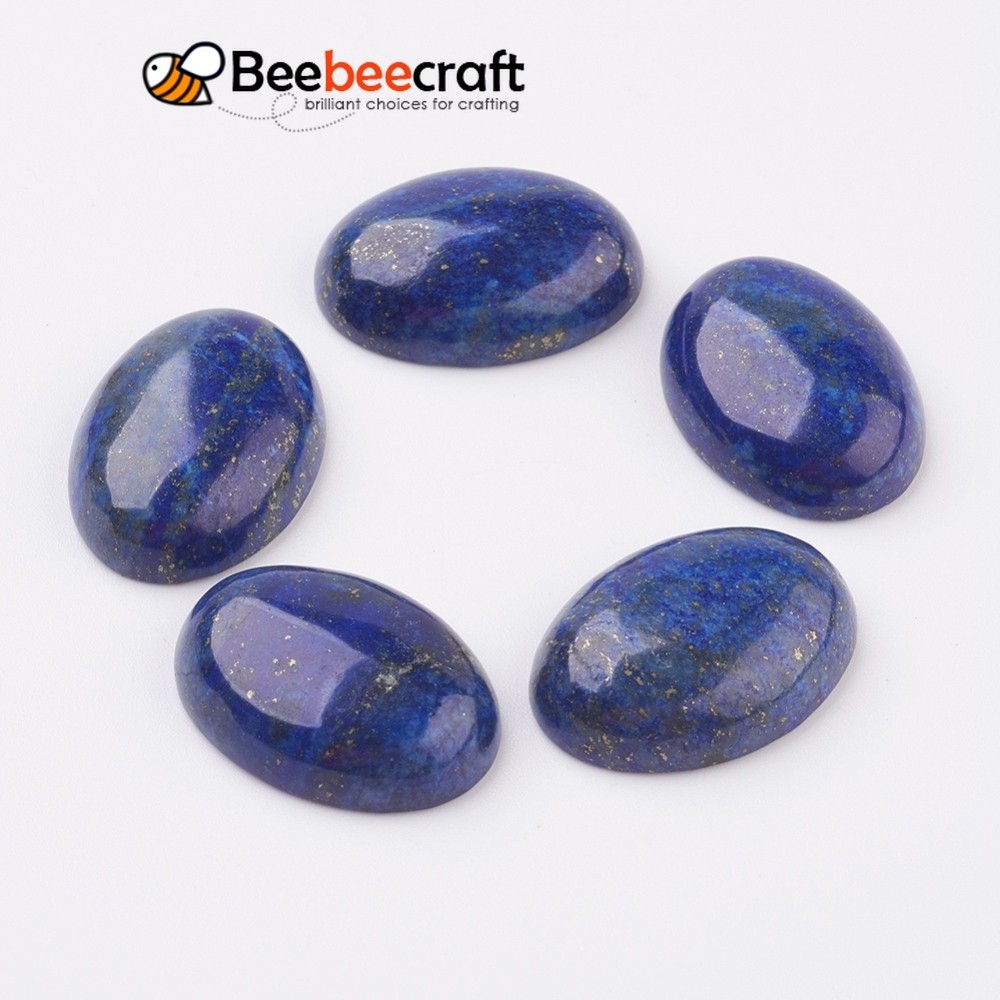 1-5 ชิ้น Flat Back Cabochons ย้อมรูปไข่ 18x13 มม | Shopee Thailand