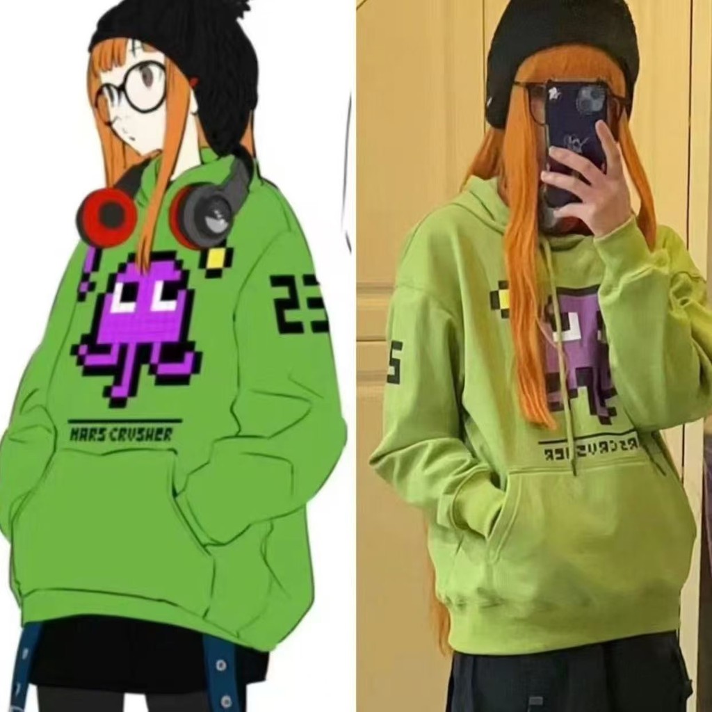 P5 Persona 5 Genius Hacker สาว Sakura Futaba Sakura สไตล์เดียวกัน ...
