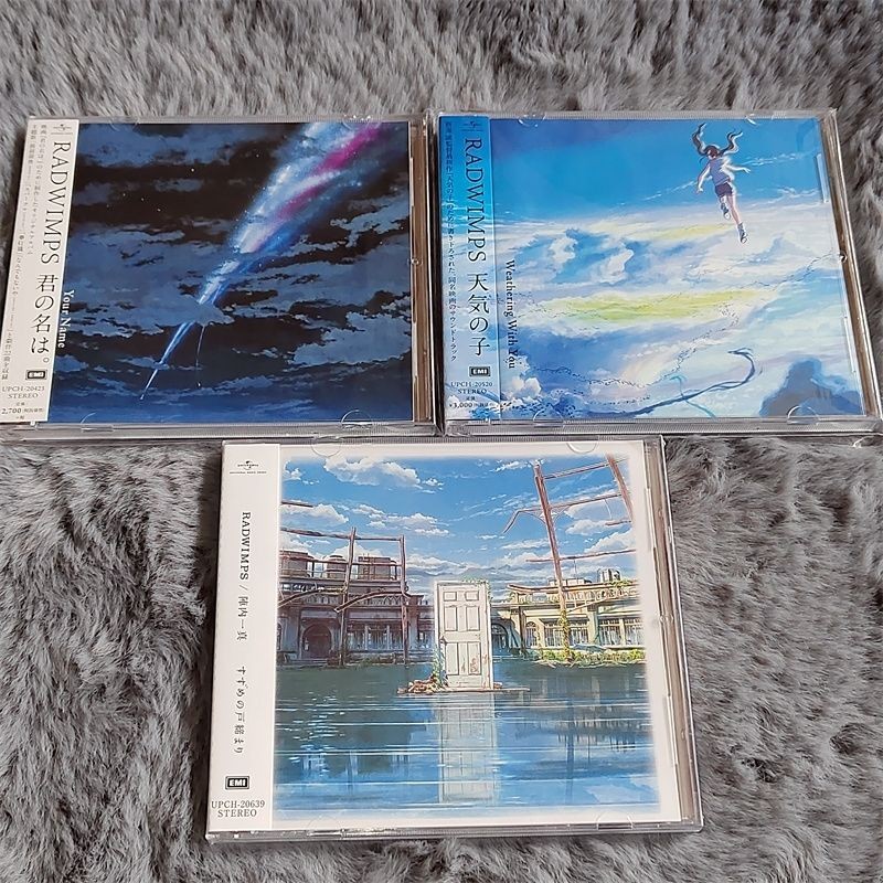 เพลงประกอบต้นฉบับการ์ตูน RADWIMPS 3 CD Album Packing Sale Music Records | Shopee Thailand