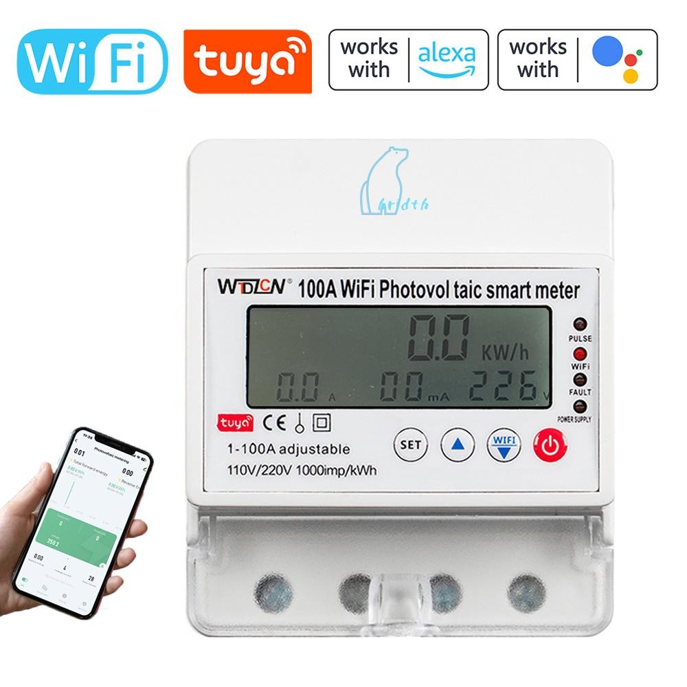 Solar Meter Wifi Meter Timer Flm Zom เครื่องใช้ไฟฟ้า Tuya Remote Wifi ...