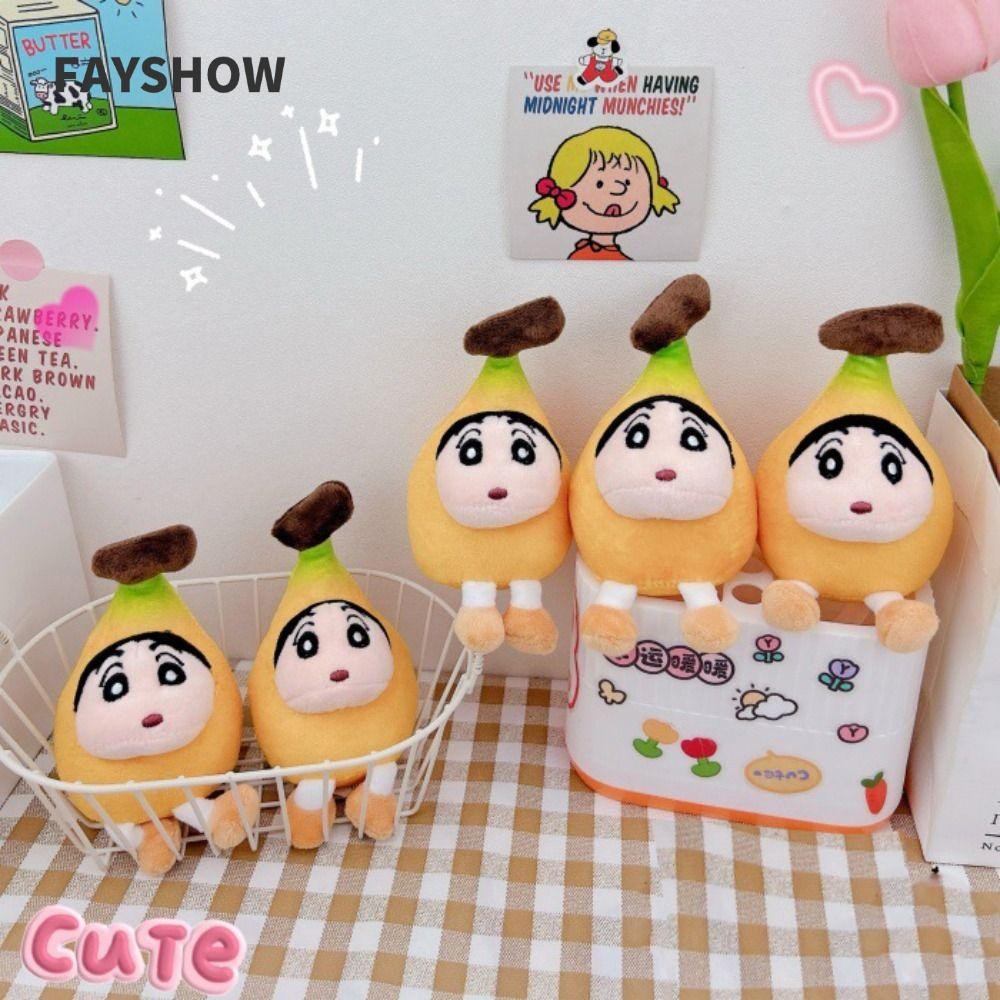 Fay Crayon Shin-Chan พวงกุญแจ, ตุ๊กตากล้วย Crayon Shin-Chan จี้ตุ๊กตา ...