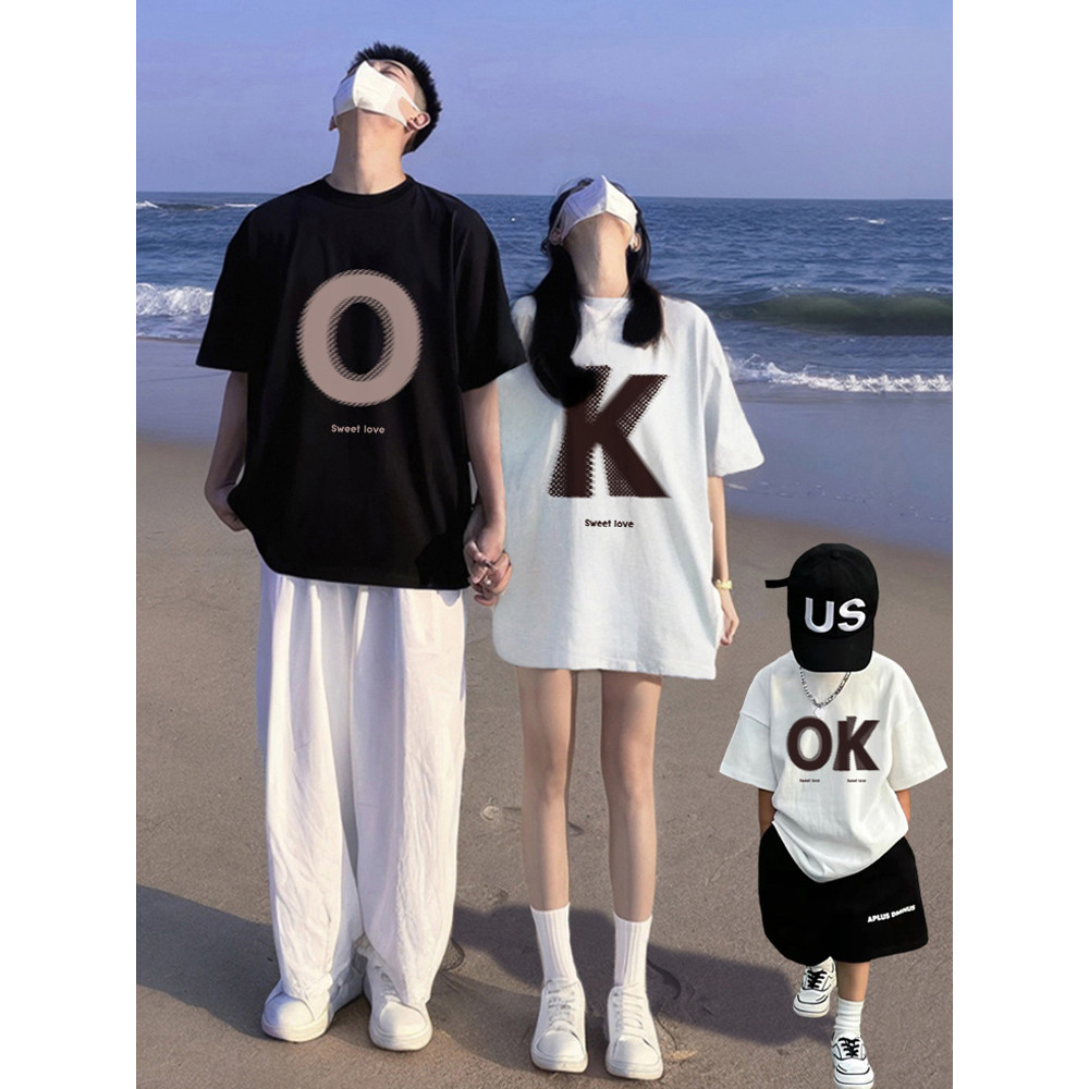 🔥พร้อมส่ง&COD🔥RINA STUDIO เสื้อครอบครัวท่องเที่ยวชายหาด 2 3 4 ผู้ปกครอง / เด็ก OK | Shopee Thailand