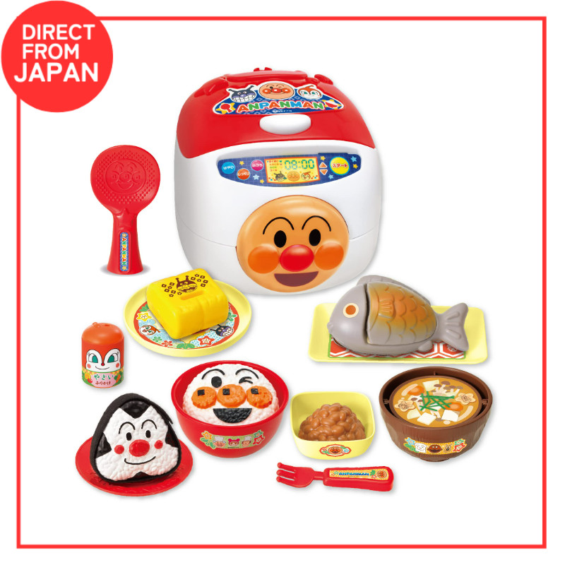 Joy Palette Anpanman Talking Rice Cooker and Energetic 100x SP Japanese ...