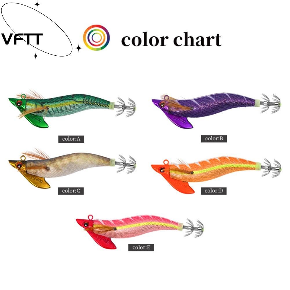 VFTT เหยื่อตกปลาสังเคราะห์ ปลาหมึกและกุ้ง ดีไซน์เสมือนจริง | Shopee ...