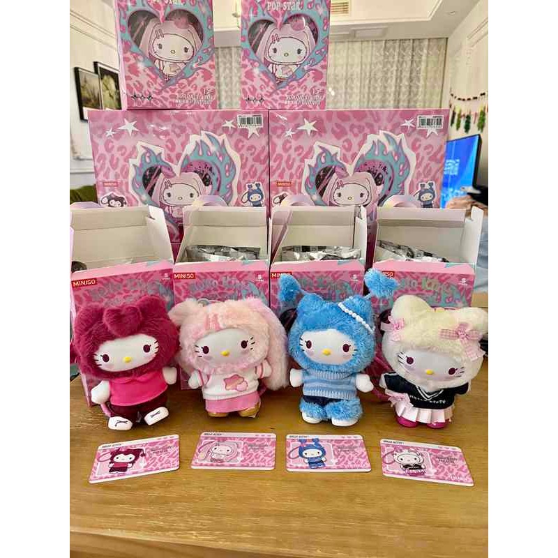 สินค้าใหม่พร้อมสต็อก!Hello Kitty popstar Series กล่องปริศนาตุ๊กตาไวนิล ...
