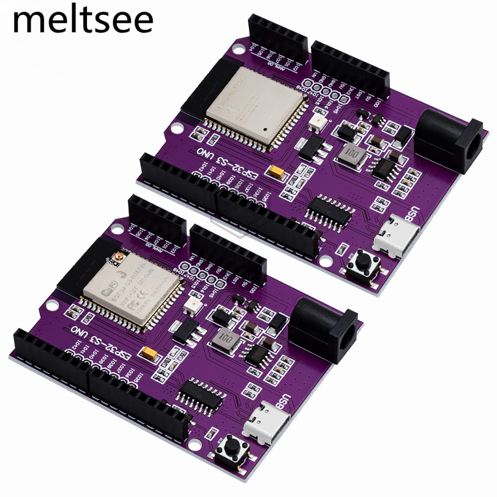 Esp32-s3 WiFi + บลูทูธ ESP32-S3-WROOM-1-N8R2 ESP32-S3-WROOM-1-N16R8 บอร์ดพัฒนา WiFi บลูทูธ ...