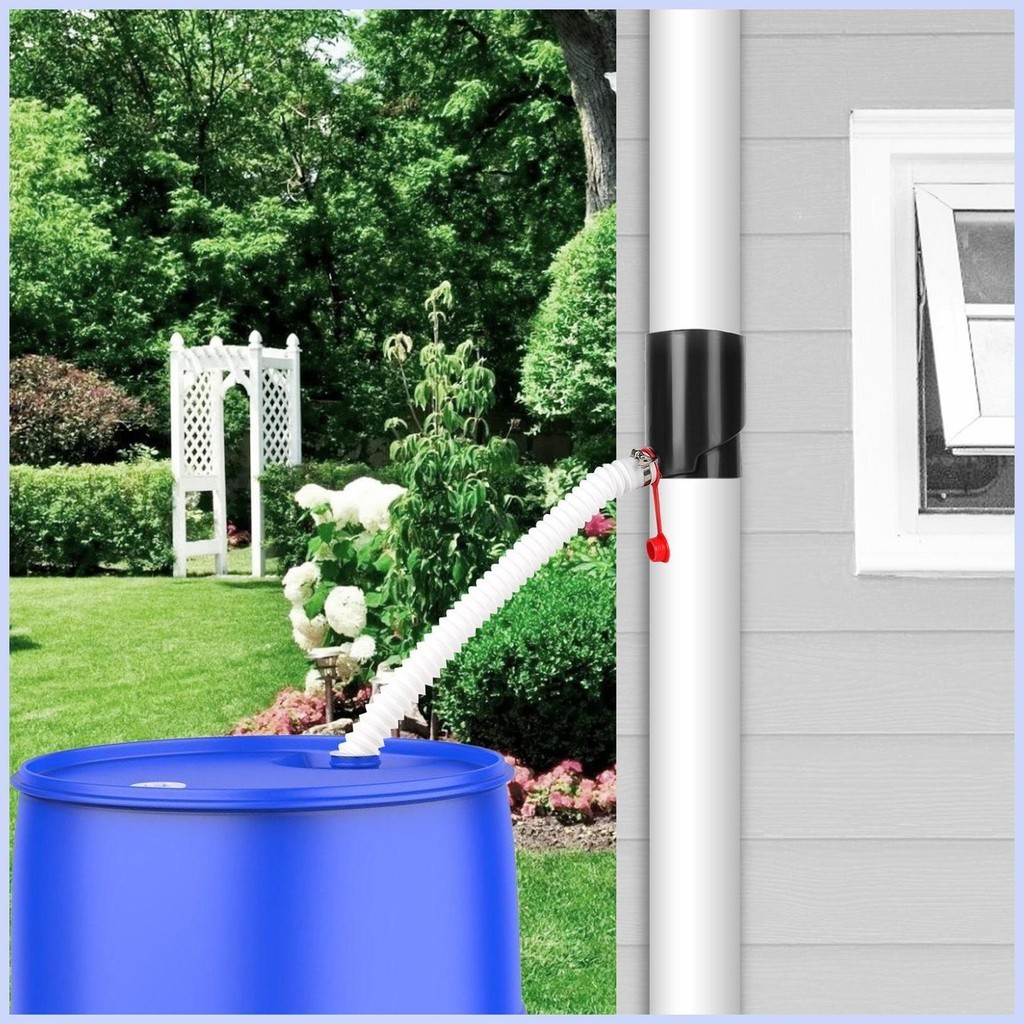 Rain Water Collection Barrel Rain Catcher Barrel Divter Kit ...