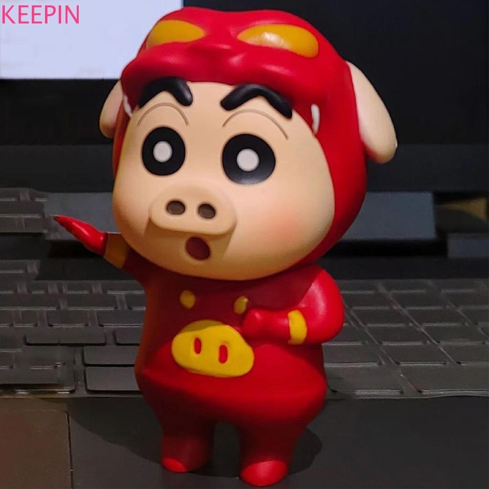 Keepin Crayon Shin-Chan อะนิเมะ, Super Pig Man Desktop Decor Shin-Chan ...