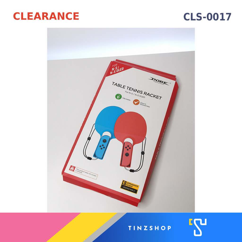 [Clearance] CLS-0017 DOBE TNS-2115 ไม้ปิงปอง Table Tennis Racket for ...
