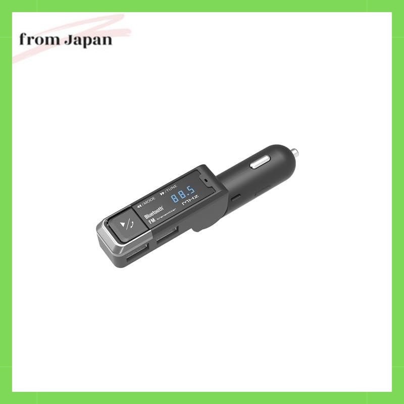 Kashimura Bluetooth FM Transmitter USB 2 Port 4.8A Slim รุ่น: KD-254 | Shopee Thailand