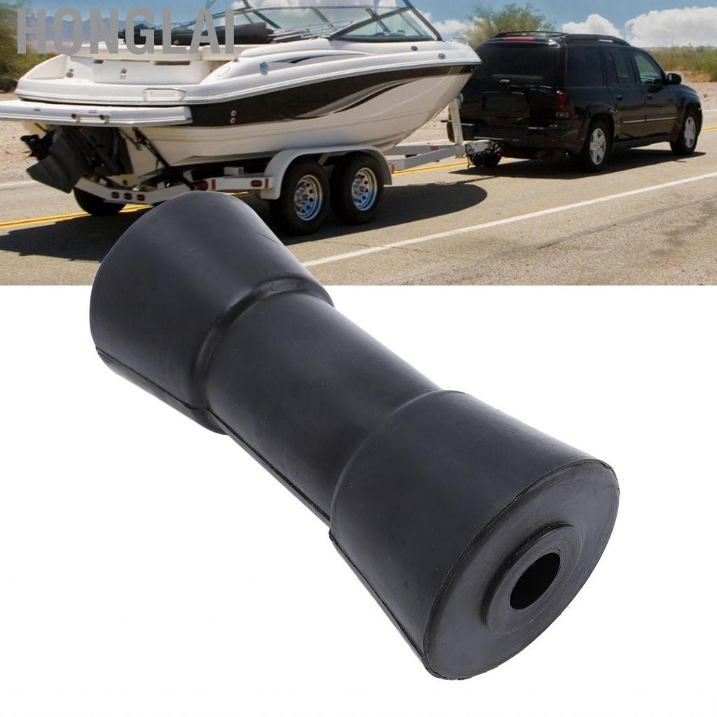 Honglai 6 นิ้ว Marine Keel Roller Heavy Duty PU Black Boat Trailer ...