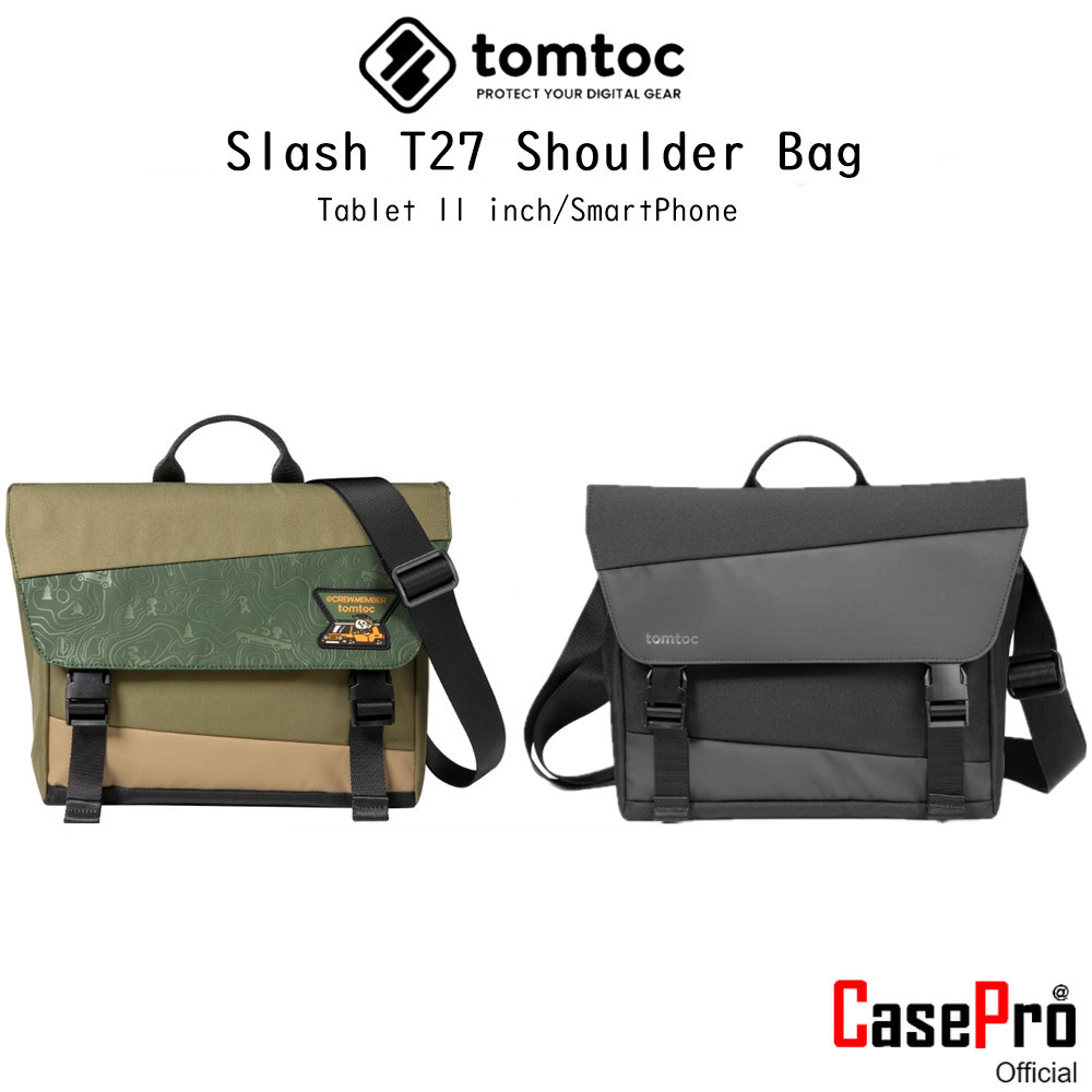 Tomtoc Slash T27 Shoulder Bag กระเป๋าสะพายข้างและถือเกรดพรีเมี่ยม ...